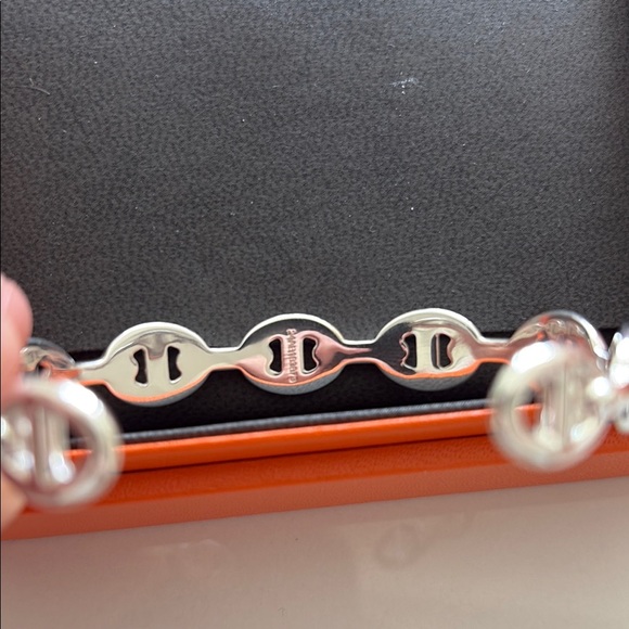 Hermes | Jewelry | Brand New Hermes Chaine Dancre Enchainee Bracelet ...